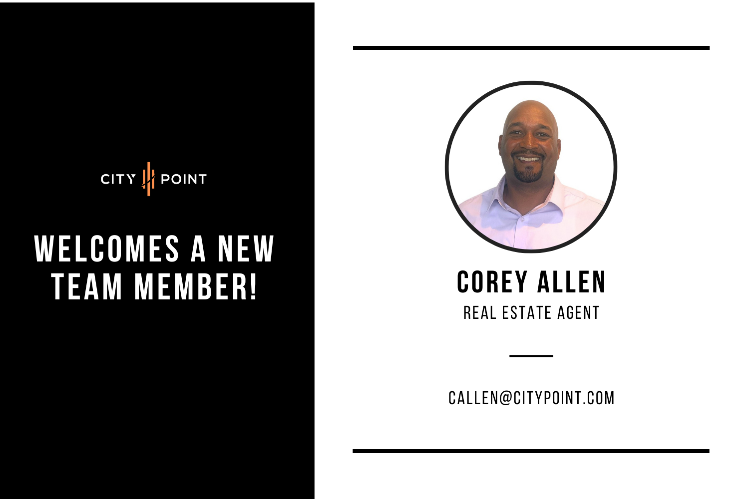 Citypoint Welcomes Corey Allen As A Real Estate Agent Of Citypoint AZ ...
